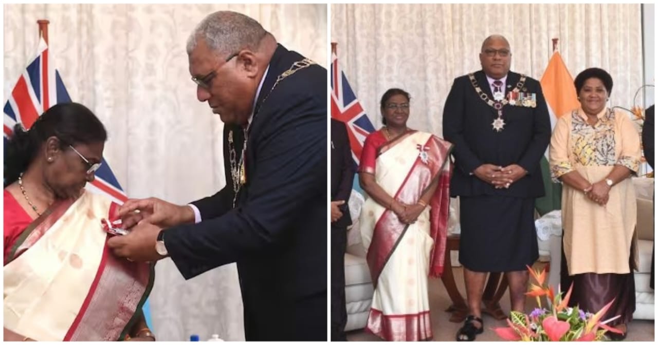 Fiji reached the first round of President Draupadi Murmu's election,
