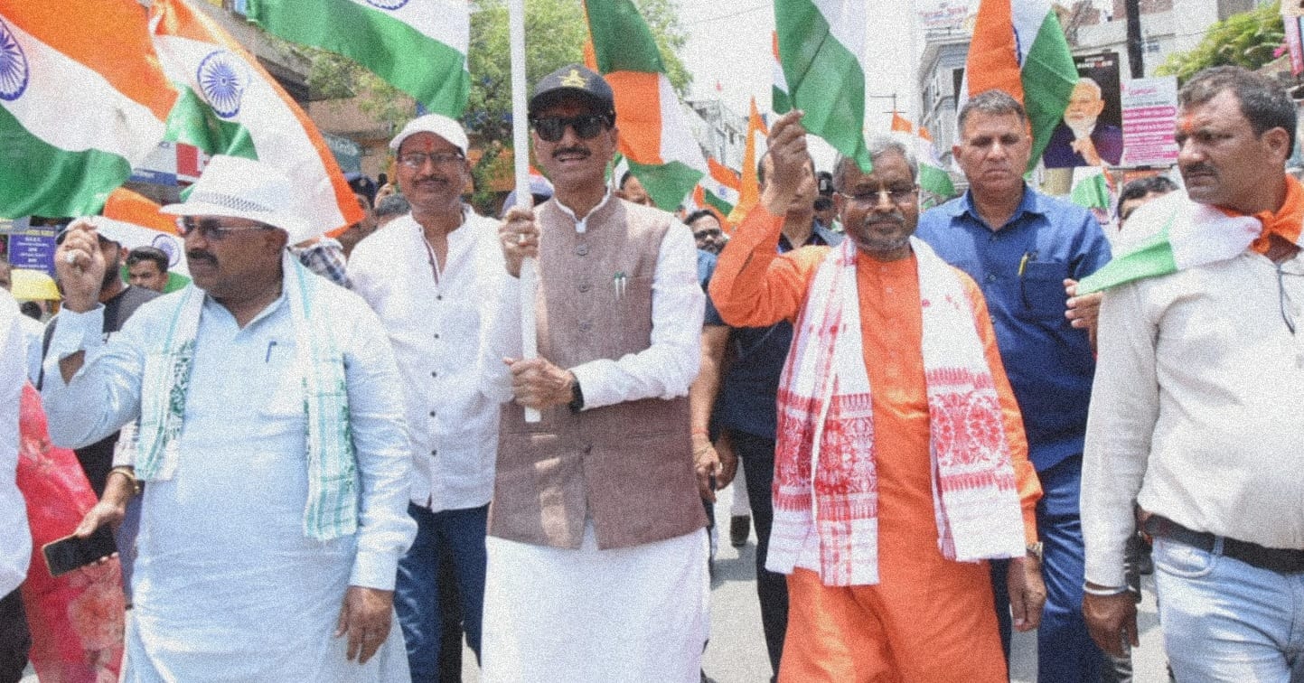 Ranchi: After the success of Operation Sindoor, BJP took out